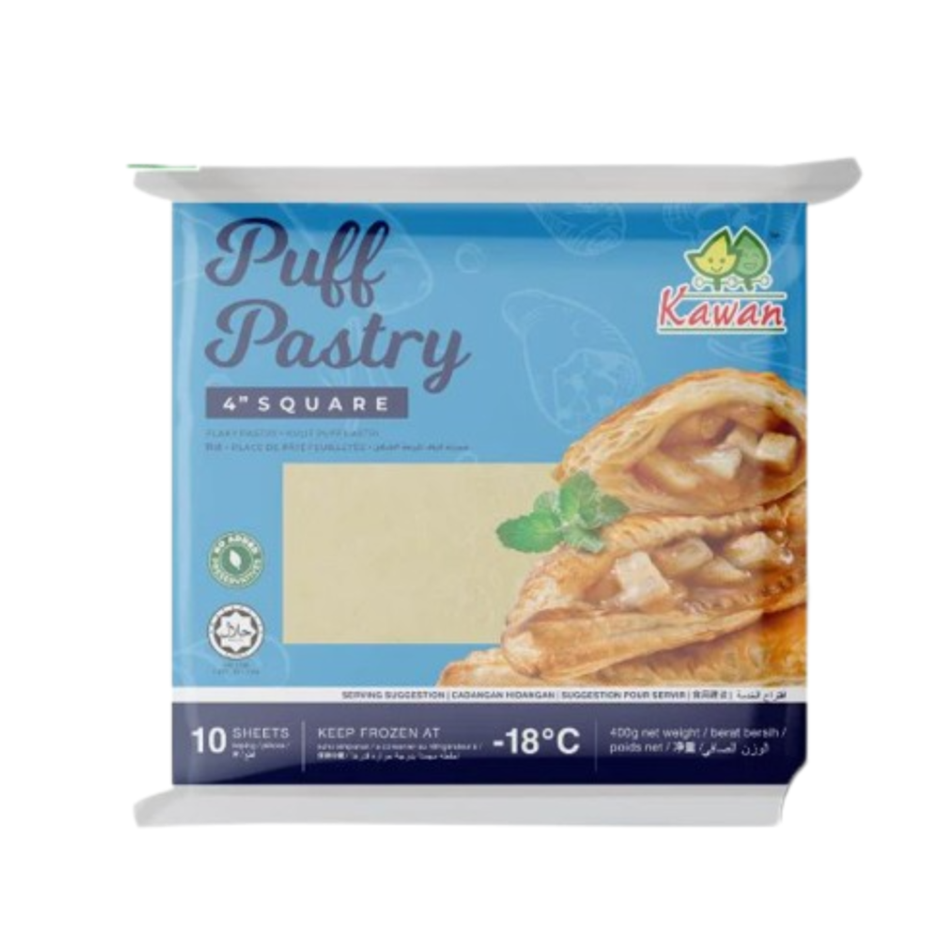 Puff Pastry Square 4″- Halal – Ascona International Corporation